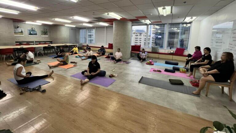 Iyengar Yoga at Work: Journey to Workplace Wellness | John Clements ...