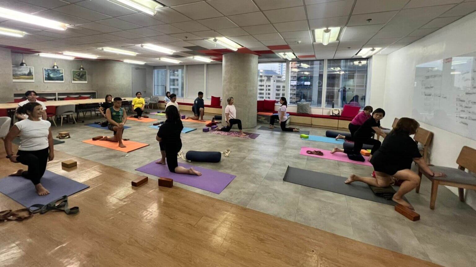 Iyengar Yoga at Work: Journey to Workplace Wellness | John Clements ...