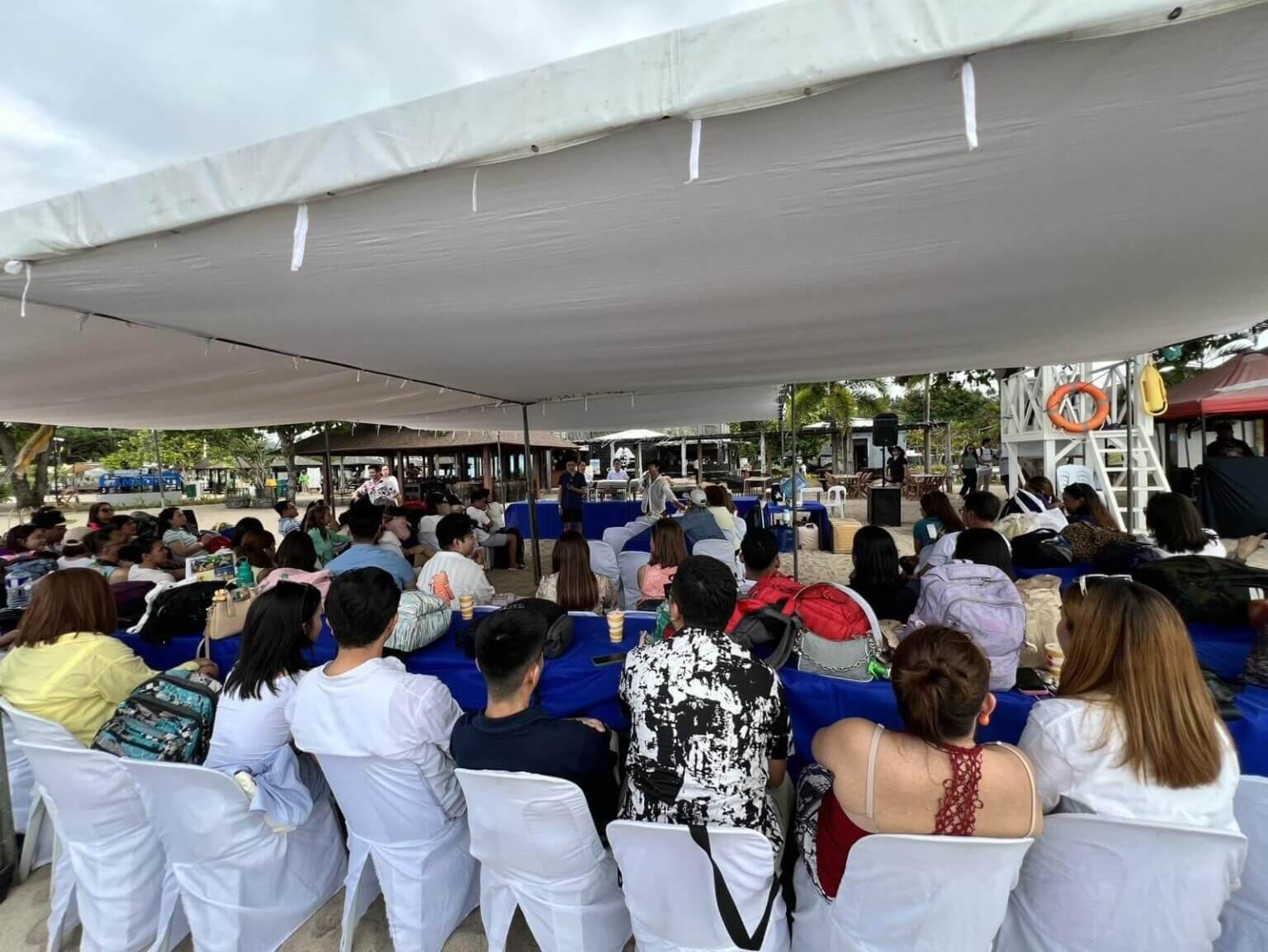 Team-Building Fun at Club Laiya Outing | John Clements Consultants
